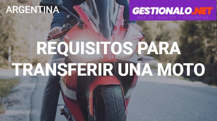 ᐈ Requisitos para Transferir una moto 【Documentos, Costo y MÁS】